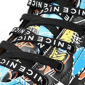 Unisex Indoor and Outdoor Roller Skates Classic High-top for Adult Skating Four-Wheel Roller Skates