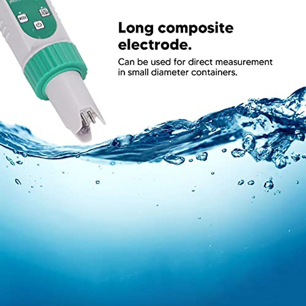 Water Quality Tester Tool, Large Display Screen TDS Meter Easy Operation Portable for Home