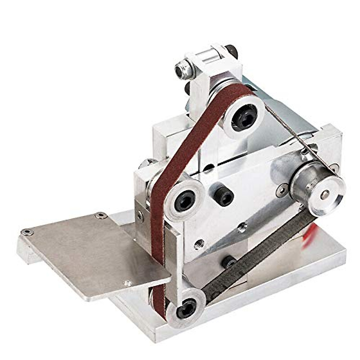 Diy Mini Belt Sander Electric Knife Apex Edge Sharpener Sanding Machine Belts Adapter Polisher Kits 7 Speed Diy Polishing Grinding Machine Power Tools Sander
