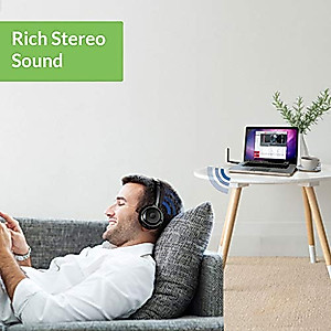Avantree DG60 Long Range Bluetooth 5.0 USB Audio Adapter for PC Laptop Mac PS4 PS5 Linux, Superior Sound Wireless Audio Dongle for Headphones Speakers, aptX Low Latency, Plug and Play (Audio ONLY)