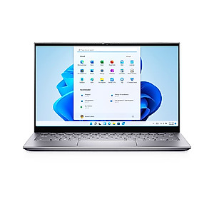 Dell [Windows 11 Home] 2021 Newest Inspiron 5410 2-in-1 Touch-Screen Laptop, 14" Full HD, Intel Core i7-1165G7 Evo, 16GB RAM, 1TB PCIe SSD, HDMI, Webcam, FP Reader, WiFi-6, Backlit KB, Silver