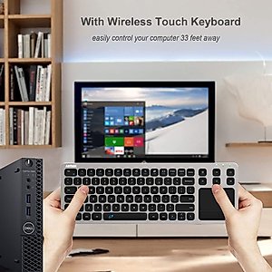Dell Mini PC Windows 11 Pro OptiPlex 3060 Mini Computers,Intel i5-8500T up to 3.5Ghz,16GB DDR4 256GB M.2 NVMe SSD,AX210 Built-in WiFi 6E,HDMI Dual Monitor Support,Wireless Touch Keyboard(Renewed)