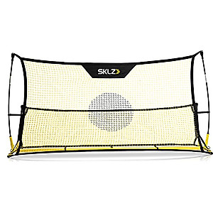 SKLZ Quickster Soccer Trainer Portable Soccer Rebounder Net for Volley, Passing, and Solo Training