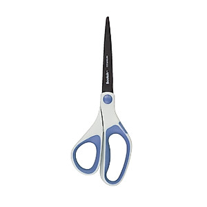 Scotch 8" Precision Ultra Edge Titanium Scissors, Ideal for Fabric, Crafts, and Photos (1458TU-MIX)