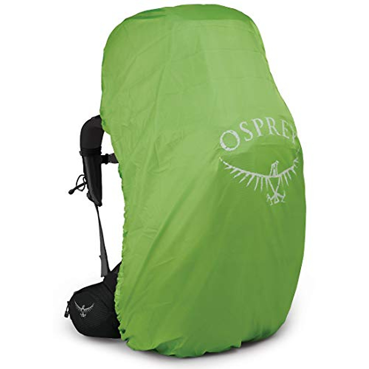 Osprey Aether Plus 100L Men's Backpacking Backpack, Black, L/XL