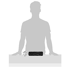 Kraft Tool DW180 Decorative Texture Roller, Crow's Foot