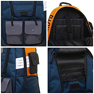 Naruto Anime Cartoon Kakashi Character Cosplay Laptop Backpack