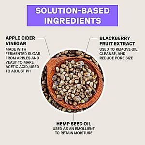 ACURE Buildup Balancing Hemp & Apple Cider Vinegar Shampoo | 100% Vegan | Resets & Balances Hair for Styled, Swim & Harsh Conditions | Fragrance Free Formula | 8 Fl Oz