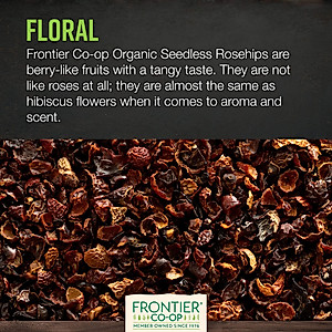 Frontier Co-op Organic Cut & Sifted Seedless Rosehips 1lb