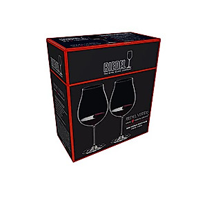 Riedel Veritas Pinot Noir Glass, 2 Count (Pack of 1), Clear