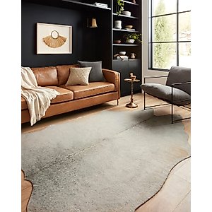 Loloi II Grand Canyon Silver/Grey 5' x 6'-6" Area Rug