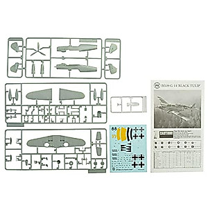 Premium Hobbies Bf 109 G-14 Black Tulip 1:72 Plastic Model Airplane Kit 127V