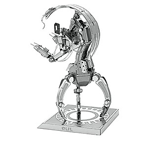 Metal Earth Star Wars Destroyer Droid 3D Metal Model Kit Bundle with Tweezers Fascinations