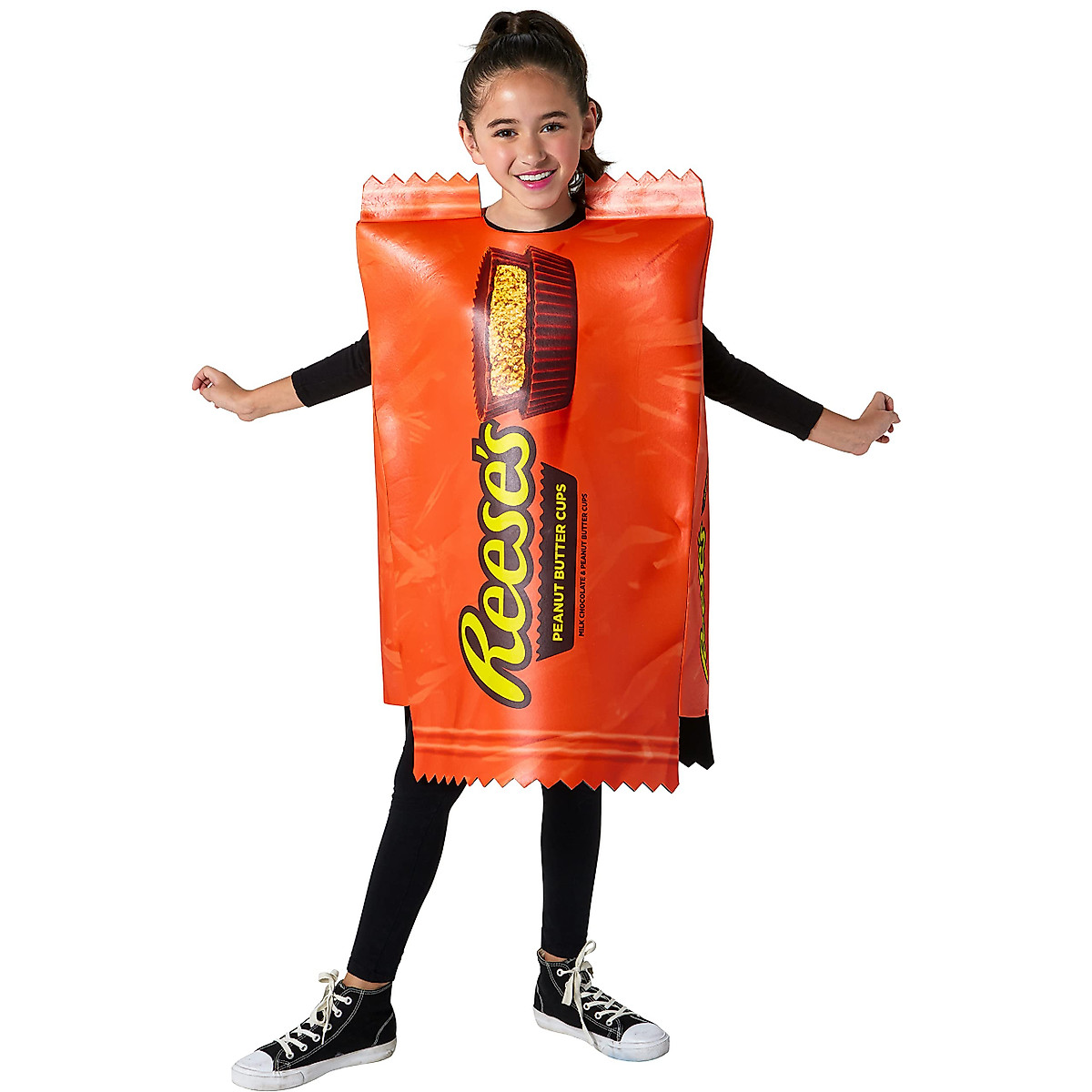 Rubies Child's Hershey Reese's Peanut Butter Cup Foam Costume Tunic for Themed Parties and Halloween, As Shown, One Size