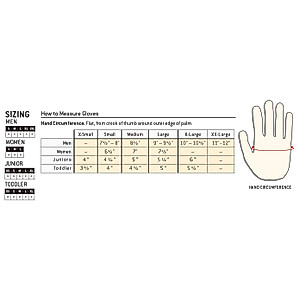 Carhartt Men's W.P. Waterproof Insulated Mittens, Brown/Black, Large