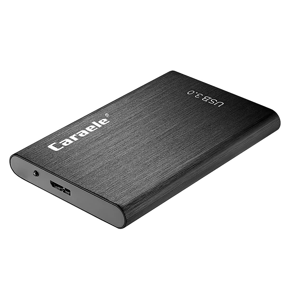 PANGQIE Portable SATA External Hard Drive HDD 2TB 1TB 500GB USB3.0 Ulra-Fast File Transfers (2TB, Black)