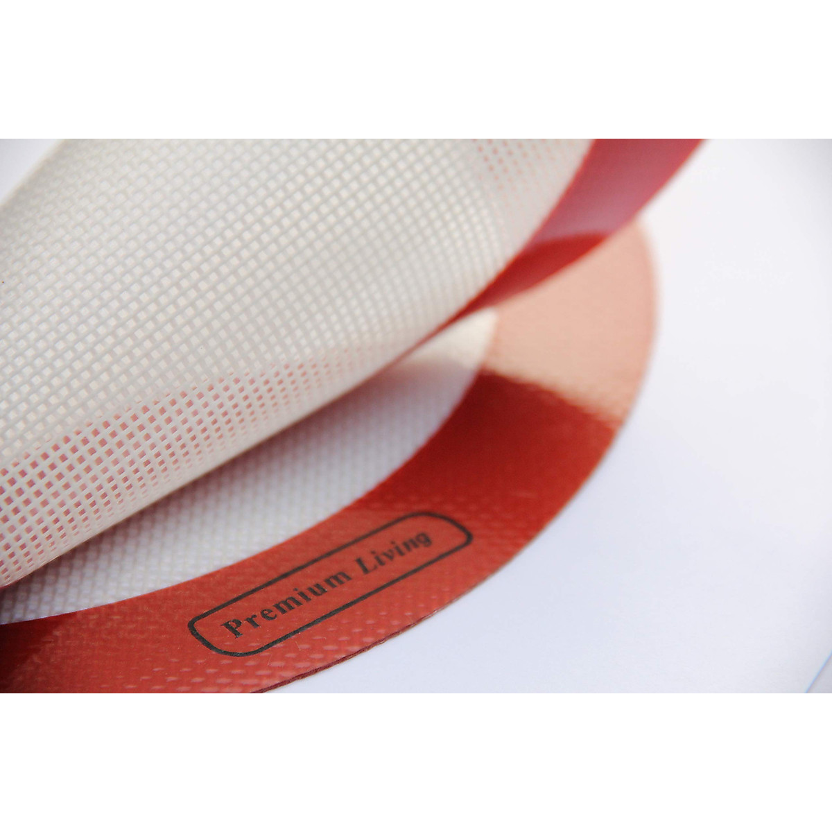 Round Silicone Baking mat for Cakes, Pastry, pies, 0.75 MM Thick, Reusable Baking Liner, Non-Stick, Easy Clean, Professional Grade (2, 8" Round)