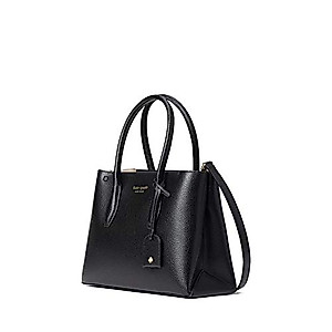 Kate Spade New York Eva Small Top Zip Satchel Crossbody Shoulder Bag Handbag, Black
