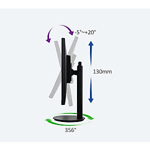 ViewSonic 27" W, IPS, Wqhd 2560 X 1440, 5ms Response Time, 50m:1, 178 Degrees, Wall Mount Vesa 100x100mm, Ac 100-240v, 3 Yrs