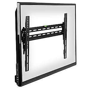 Flash Furniture FLASH MOUNT Tilt TV Wall Mount with Built-In Level - Max VESA Size 400 x 400mm - Fits most TV's 32" - 55" (Weight Capacity 120LB)