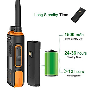 Pofung P11UV GMRS Two Way radios Long Range for Adults Rechargeable walkie talkies with Headset and USB (Type-C) Charging