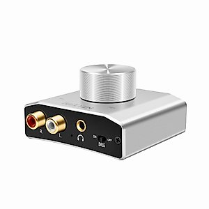Reiyin DA-Super DAC USB Optical Coaxial to Analog Audio 192kHZ 24bit Converter Decoder Optional Bass