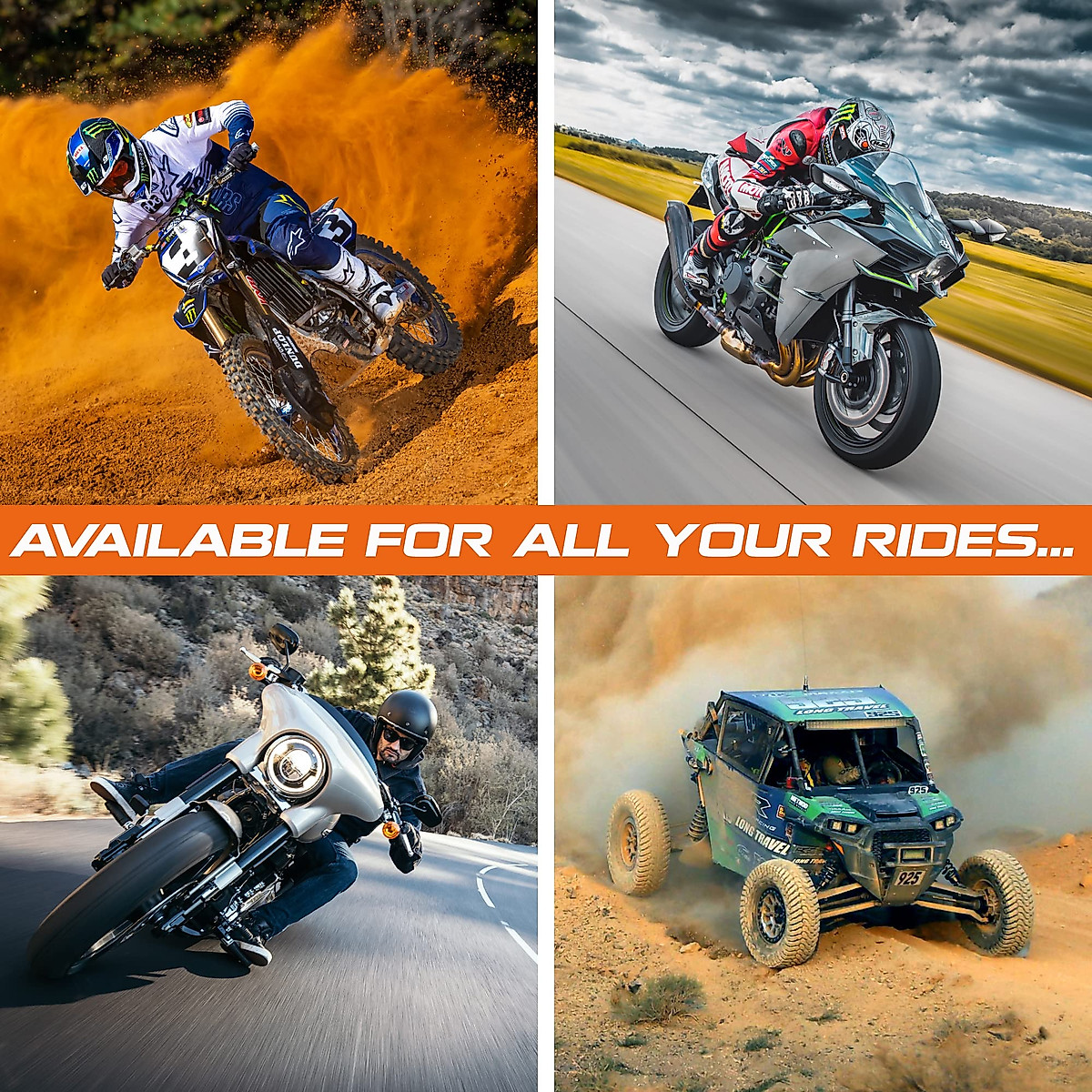 Antigravity ATZ-10 Performance Lithium Motorcycle Powersport Battery with Built-In Jump Starting. 6.1Ah, Replaces YTZ10, YTZ12, YTZ14, YTX9, YTX7A Yamaha, Honda, Kawasaki, Suzuki