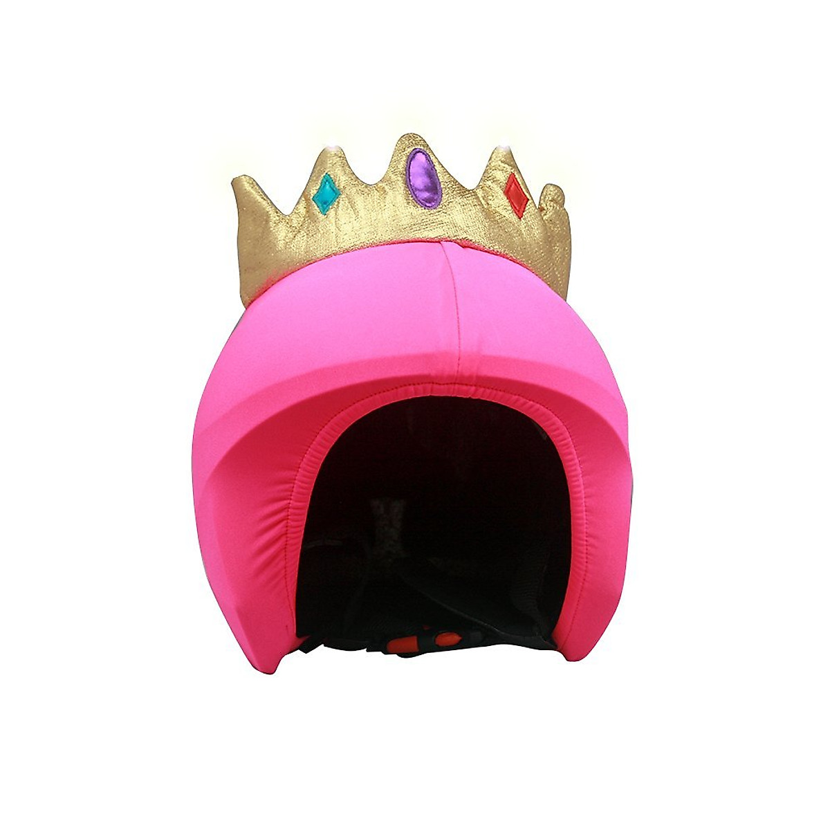 Coolcasc LED Queen Multisport Helmet Cover Pink