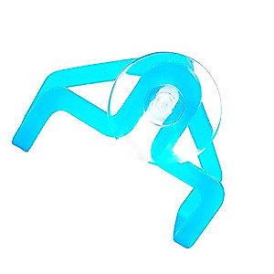 PULABO DurableSponge Holder, Kitchen Sink Caddy Suction Cup Holder for Sponges, Soap, Scrubbers, Cleaning Brush Blue