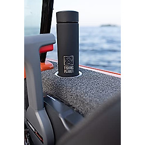 Fishing Planet Insulated Bottle - Stainless Steel Thermo Bottle 17-Ounce for Hot and cold Water Tea Coffee