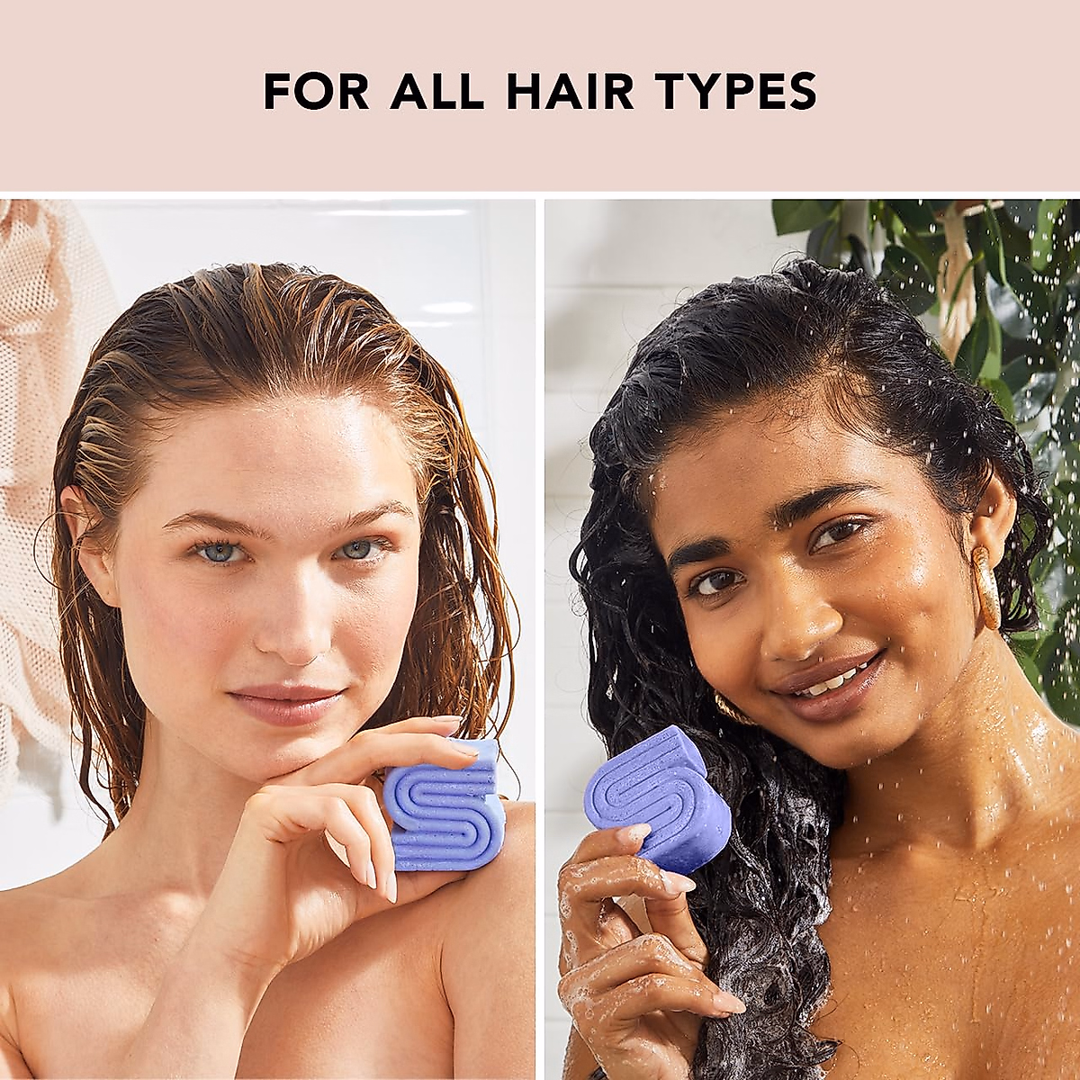 Kitsch Purple Conditioner and Shampoo Bar for Blonde Tresses