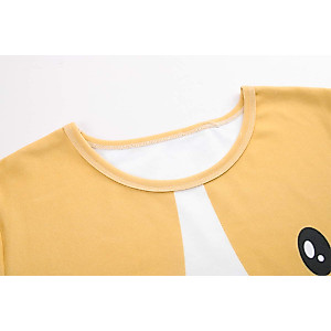 Hupohoi Big Girls' Cute Cartoon Sleepshirt Lovely Corgi Nightgowns Summer Sleepwear Corgi 14(US 11-13 Years)