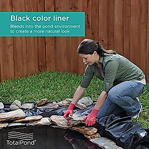 TotalPond pond skins Pond Liner, 7 by 10-Feet