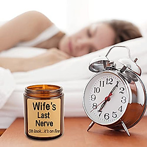 Gifts for Wife from Husband - Wife Gifts - Mothers Day Gifts for Wife - Funny Anniversary Romantic I Love You Gifts for Thanksgiving Christmas- LUOYUO Lavender Scented Candles