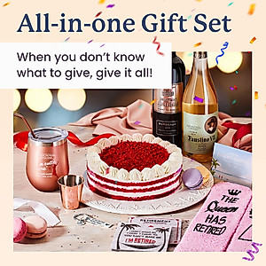 InnoCreation Retirement Gifts for Women 2023 | Funny Retirement Gift Set - Humorous Retired Gifts, Happy Retirement Gifts for Women, Coworker, Teacher, Grandma, Friend, Boss, Retiring Nurse Gifts