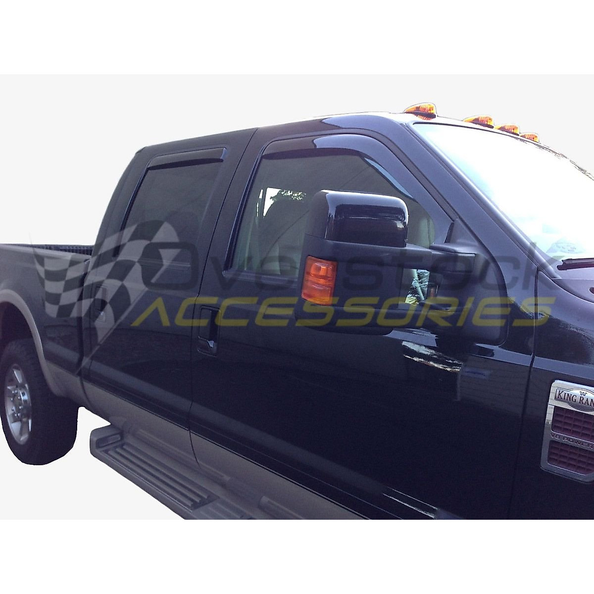 WeatherTech Custom Fit Front & Rear Side Window Deflectors for Nissan Frontier Crew Cab, Dark Smoke