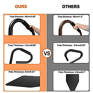 Karpevta Hot Tub Handrail 56 inch with Blue Handrail Cover, Spa Handrail 600LBS Capacity Hot Tub Hand Rail Black Spa Safety Rail for Spa or Hot Tub