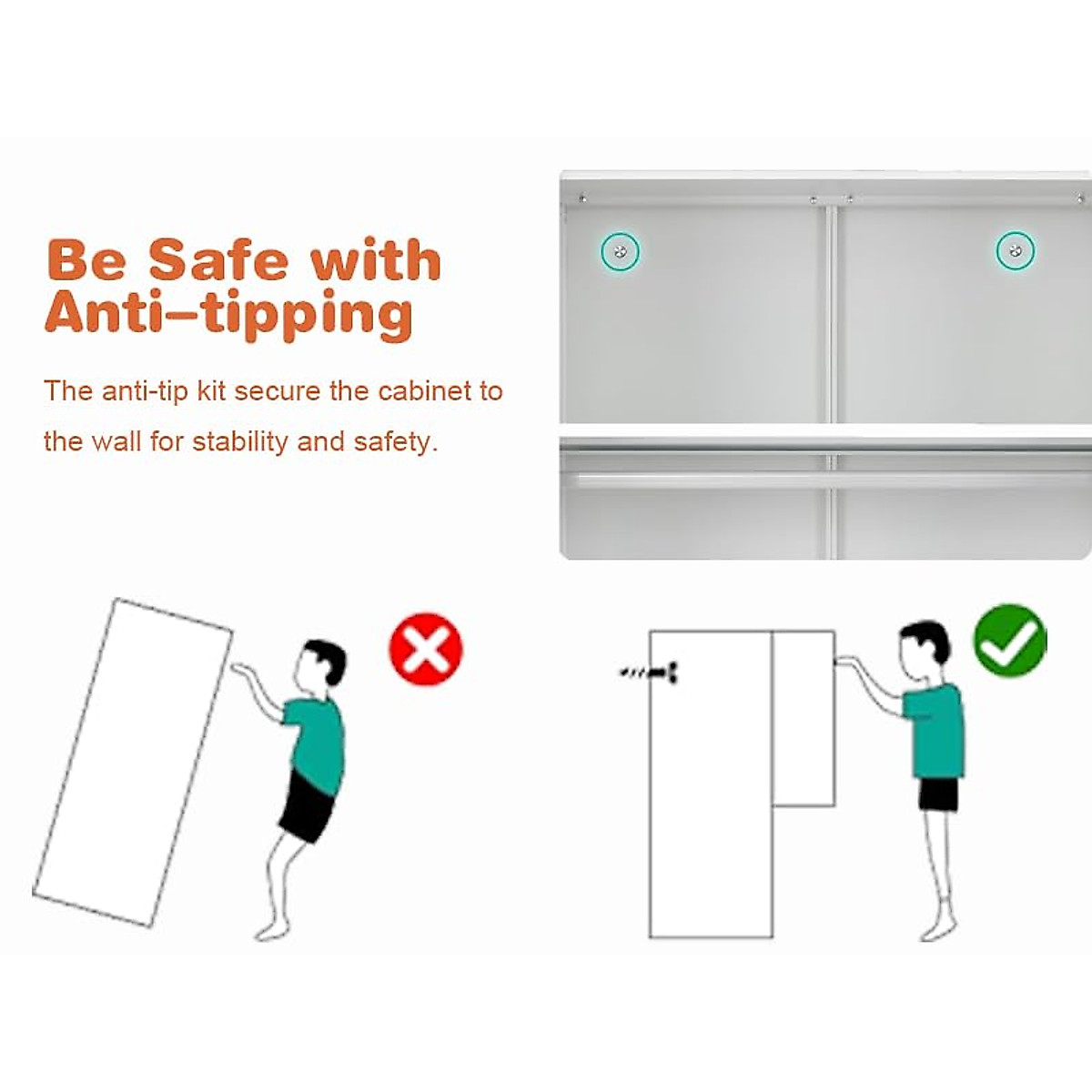 Boegica 67" Tall Metal Bathroom Storage Cabinet,6-Tier Freestanding Linen Tower Cabinet with 2 Doors and 1 Open Compartment,Narrow Slim Bathroom Floor Cabinet for Small Spaces,Modern,Black