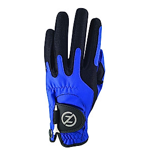 Zero Friction Men's Compression-Fit Synthetic Golf Glove, Universal Fit One Size, Multipack, (Pack of 6)