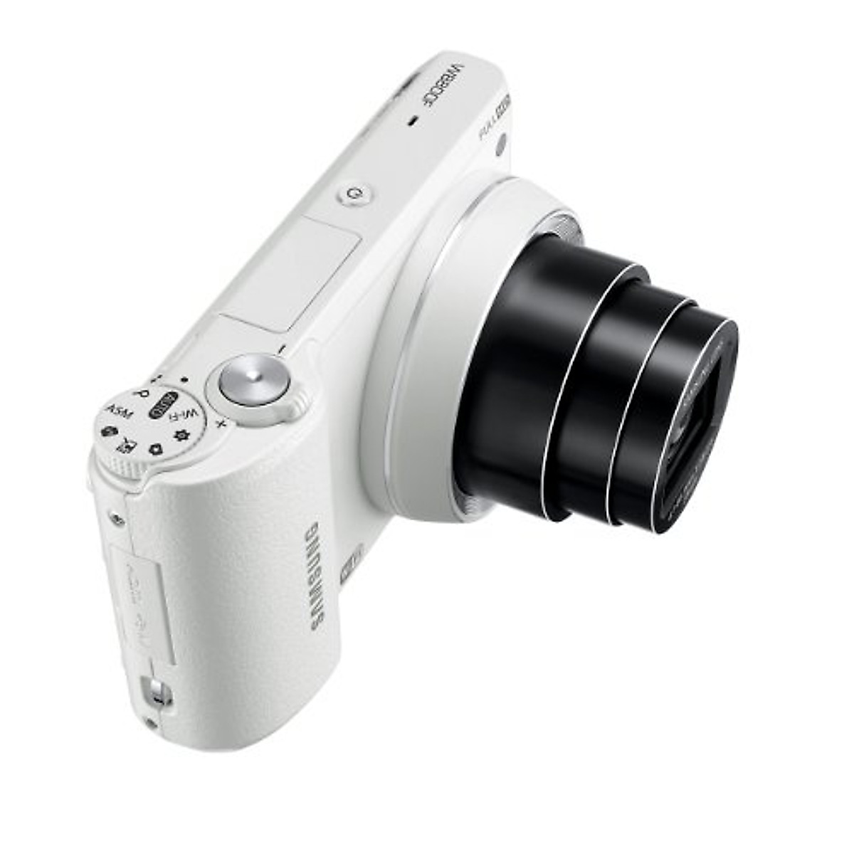 Samsung WB800F 16.3MP CMOS Smart WiFi Digital Camera with 21x Optical Zoom, 3.0" Touch Screen LCD and 1080p HD Video (White) (Discontinued by Manufacturer)