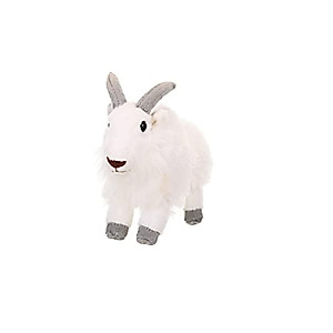 Wild Republic Mountain Goat Plush, Stuffed Animal, Plush Toy, Gifts for Kids, Cuddlekins 8 Inches