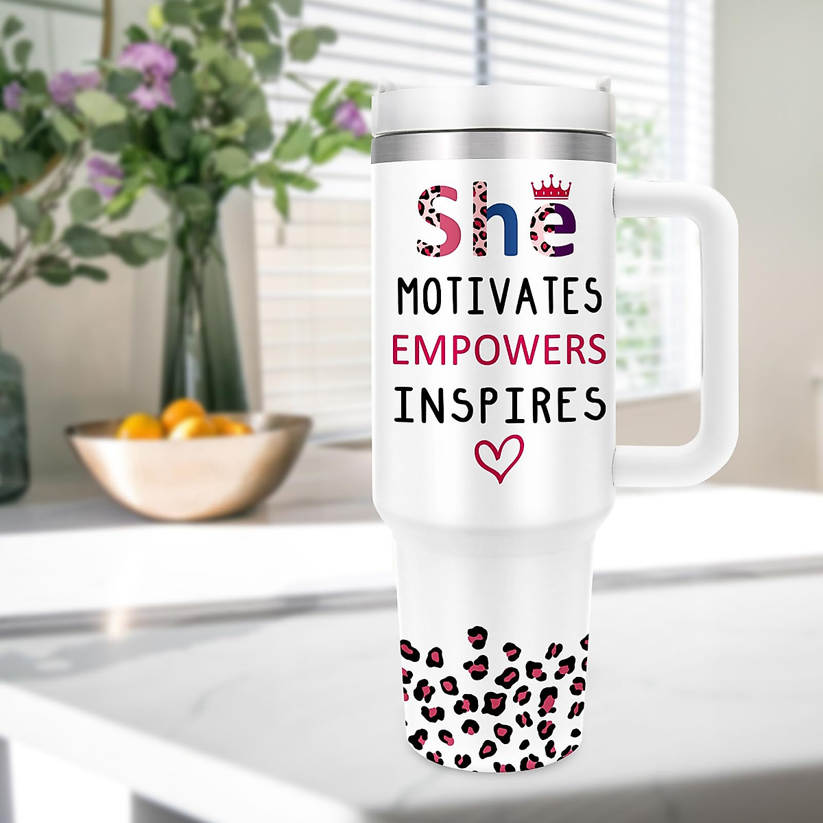 Boss Day Gifts for Her - Boss Gifts for Women - Boss Lady Gifts Tumbler, Gifts for Boss Woman, Boss Birthday Gifts for Women, Boss Gifts for Christmas, Boss Tumbler Cup (40 oz，with Lid and Straw)