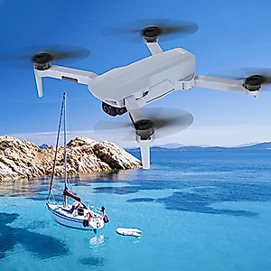 NMY Drones with Camera for Adults 4k, 5G WIFI FPV Transmission Drone, 40mins Flight Time on 2 Batteries, Brushless Motor, Mobile Phone Control, Multiple Flight Modes, Suitable for Beginners,Grey