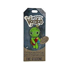Watchover Voodoo 3-Inch The Student Keychain - Handcrafted Gift to Bring Good Luck and Positivity Everywhere You Go