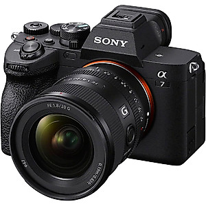 Sony a7 IV Mirrorless Camera (ILCE-7M4/B) + Sony FE 16-35mm Lens (SEL1635GM) + 64GB Card + Filter Kit + Bag + NP-FZ100 Compatible Battery + Card Reader + LED Light + More (Renewed)