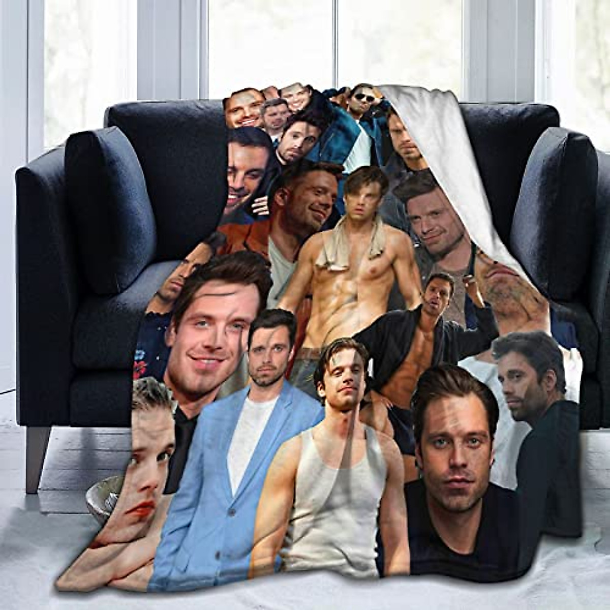 Collage Blanket Fleece Ultra-Soft Micro Throw Soft Blankets for Couch Sofa Bed 50"X40"