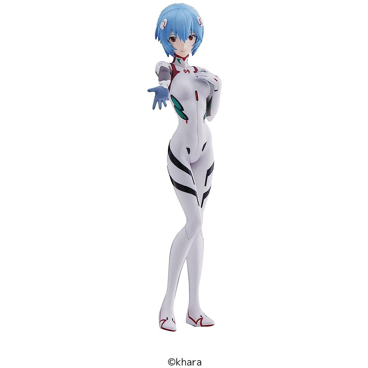 Sega Neon Genesis Evangelion: Rei Ayanami Hand Over/Momentary White (Tentative Name) (3.0+1.0) Thrice Upon a Time SPM Figure
