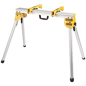 DEWALT 12-Inch Miter Saw, 15-Amp, Single Bevel, Compound with Miter Saw Stand, Heavy Duty with Miter Saw Mounting Brackets (DWS715 & DWX725B)