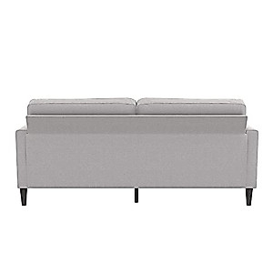 Mr. Kate Winston Sofa with Pocket Coils, Light Gray Linen