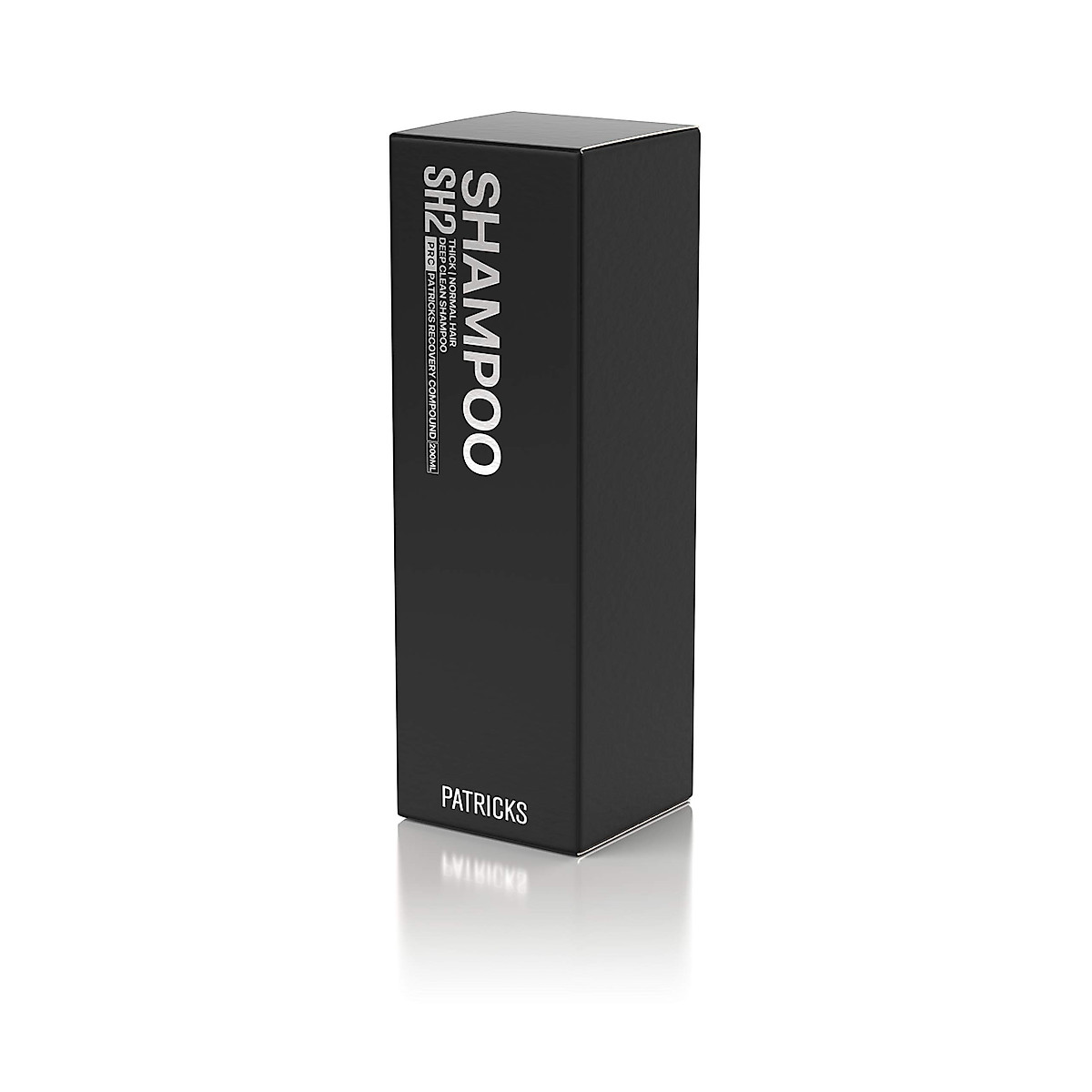 PATRICKS | SH2 Deep Clean Shampoo for Men | Washes Product Build Up, Protects and Strengthens Hair | DHT Blocker | For Normal to Thick Hair | 200ml